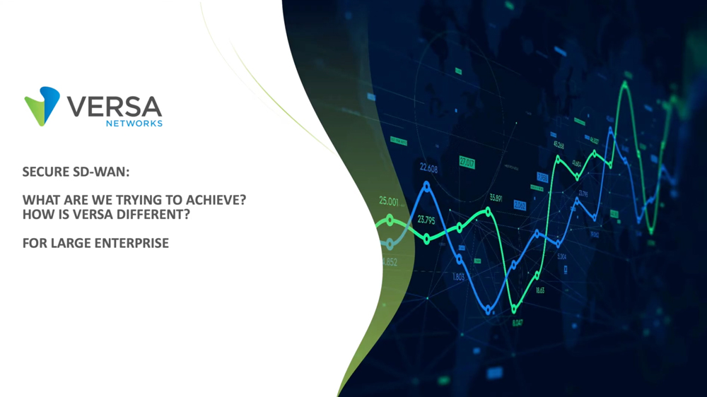 SD-WAN Tutorial – How Does SD-WAN Work? | Versa Networks