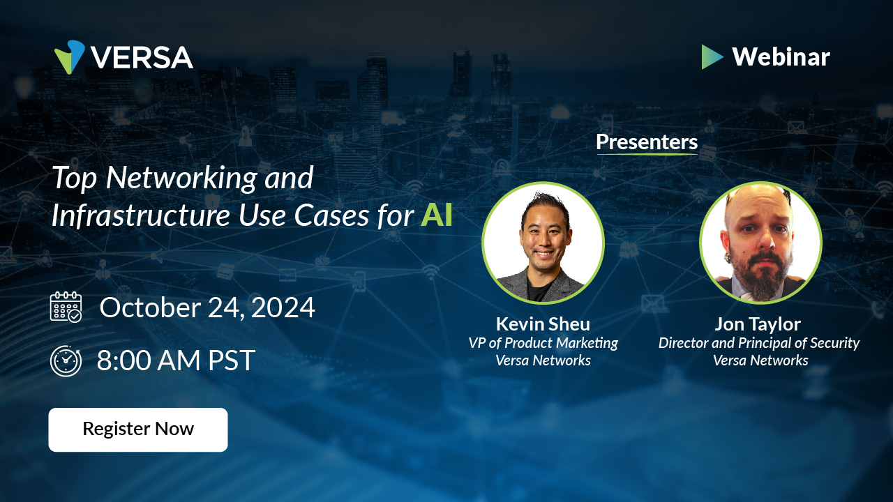 Webinars | Versa Networks