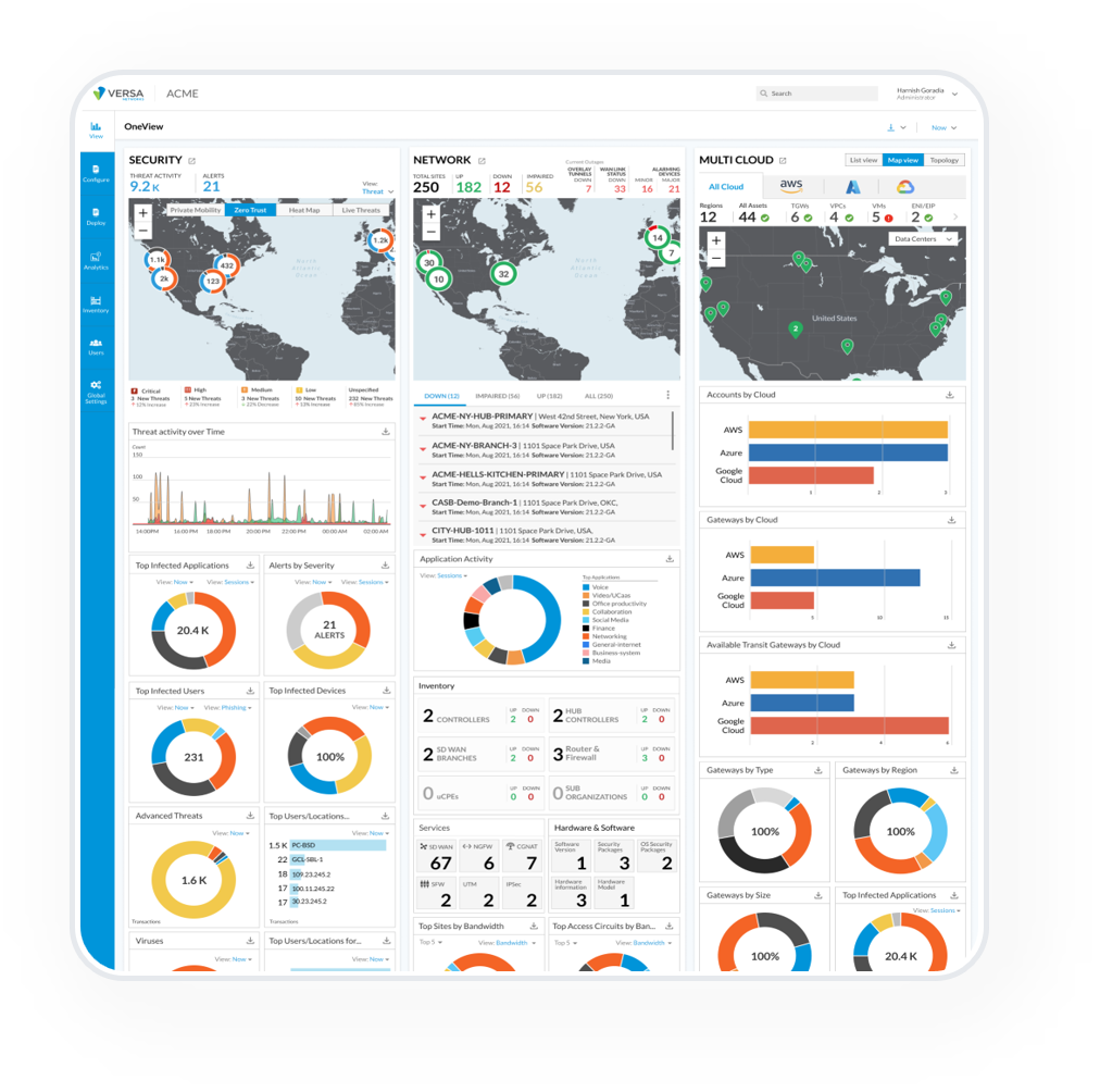 Versa Unified Secure Access Service Edge Platform | Versa Networks